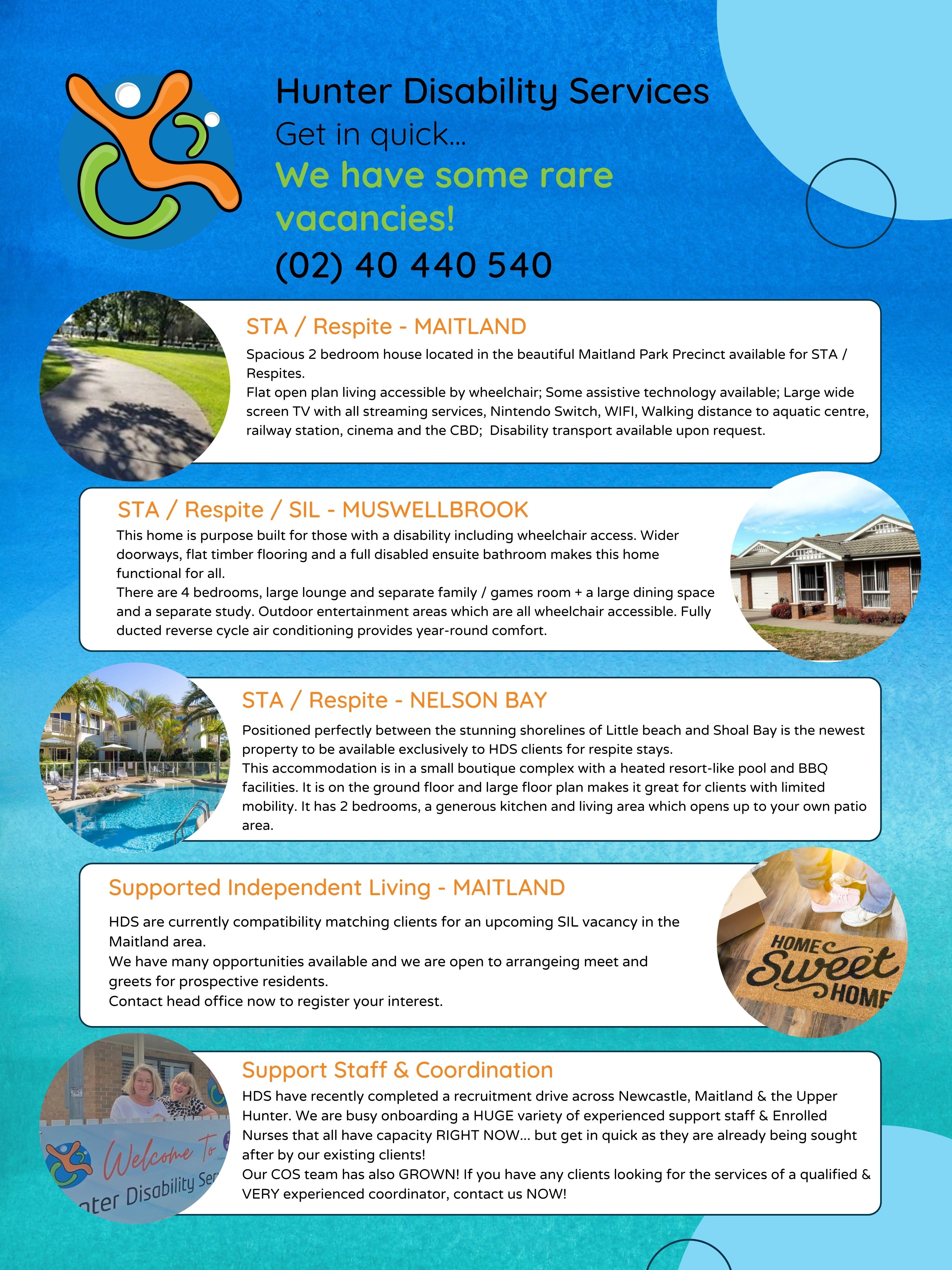 Hunter Disability Services